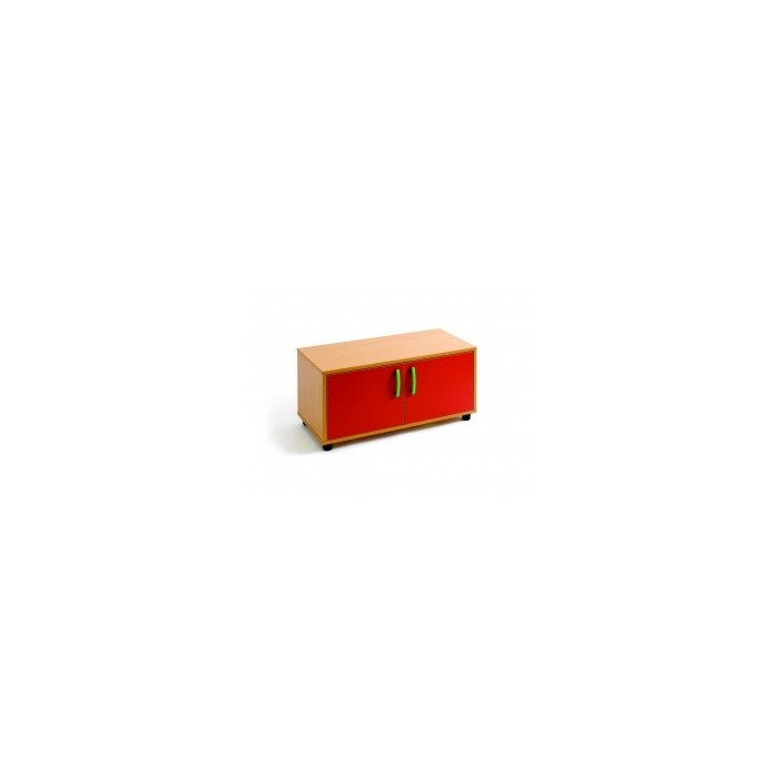 School storage cupboard with doors and 1 shelf | Furniture for schools